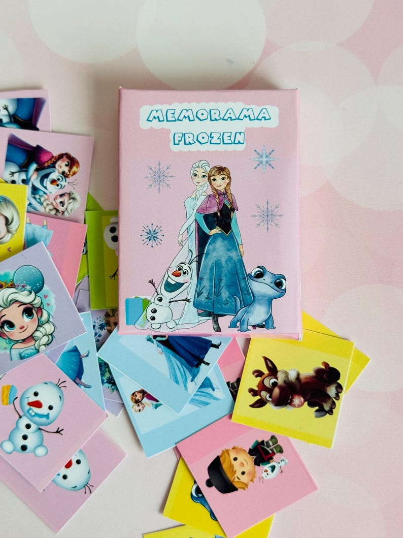 Memorama Play, Template and Design for Canva, Includes a Board Game Box ...
