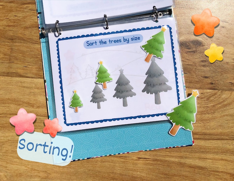 The Nativity Scene Busy Book Christmas Story Toddler Printable ...