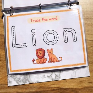 Daniel and the Lion's Den Busy Book Toddler Printable Preschool ...