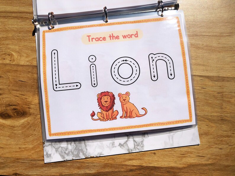 Daniel and the Lion's Den Busy Book Toddler Printable Preschool ...
