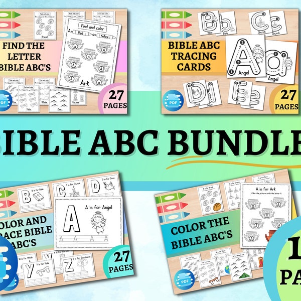 Find the Letter Bible Abcs Color the Bible ABC Coloring Pages Preschool ...
