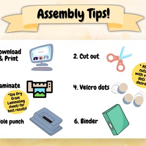 Daniel and the Lion's Den Busy Book Toddler Printable Preschool ...