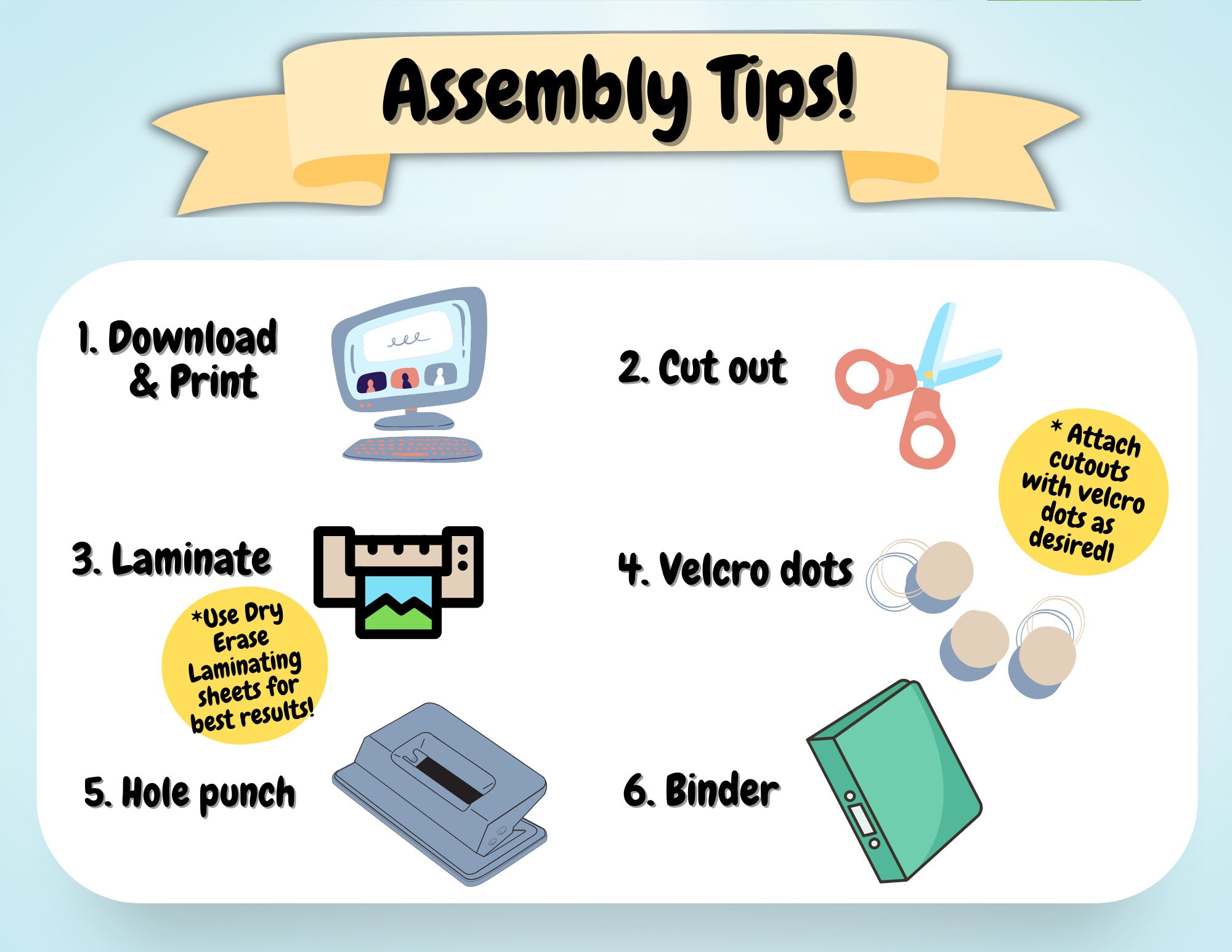 Noah's Ark Busy Book Toddler Printable Preschool Activities Christian ...