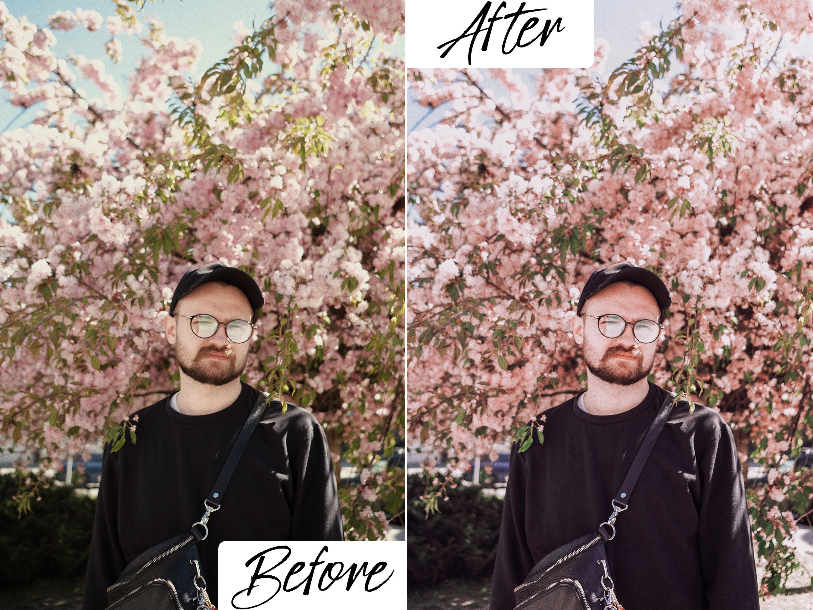 20 Cherry Blossom Lightroom Presets Mobile & Desktop | Cherry Blossom ...