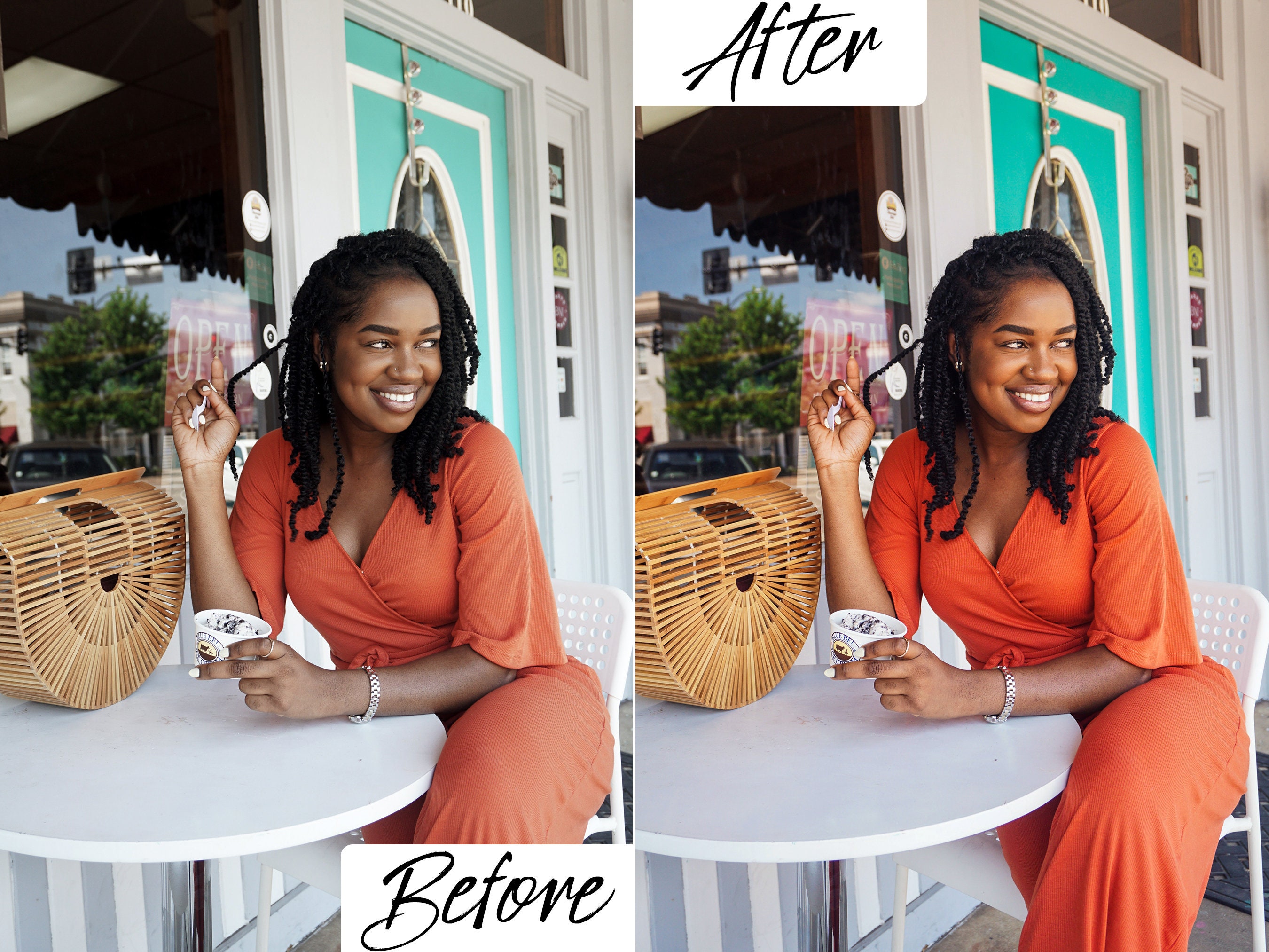 25 Dark Skin Presets Mobile & Desktop Dark Skin Filter Face Beauty ...