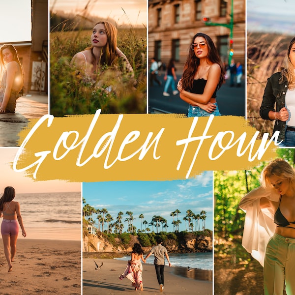 Golden Preset Lightroom Desktop - Etsy