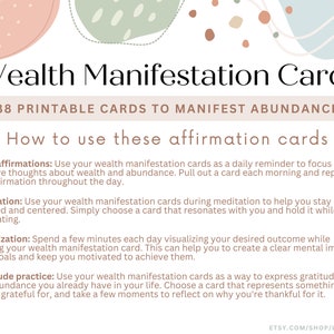 Affirmative Cards, Affirmation Cards Printable, Affirmation Cards ...