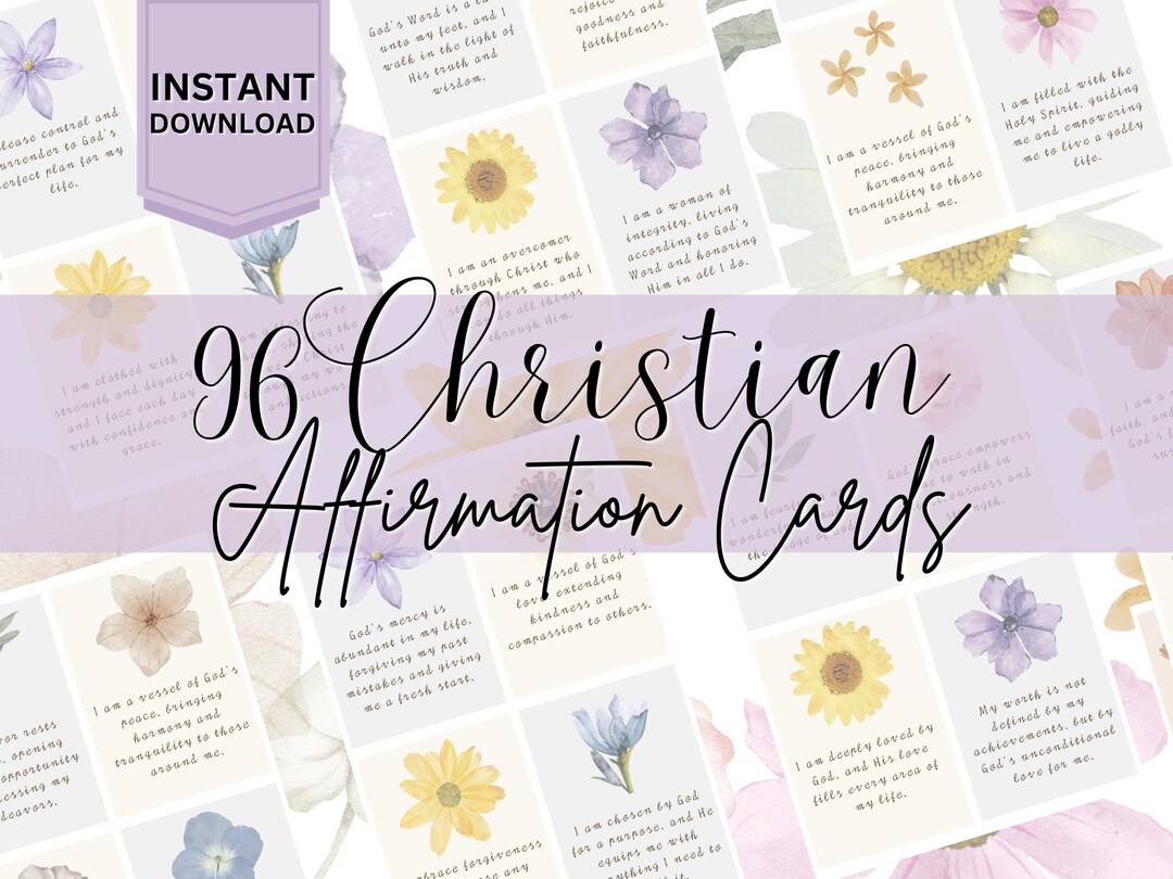 Affirmative Cards, Affirmation Cards Printable, Affirmation Cards ...