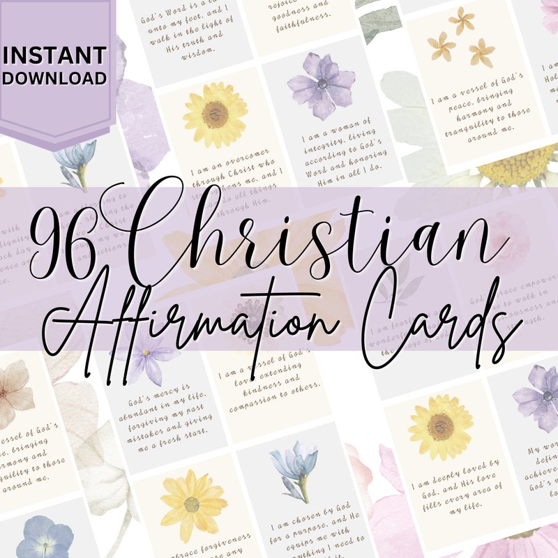 Printable Affirmations - Etsy