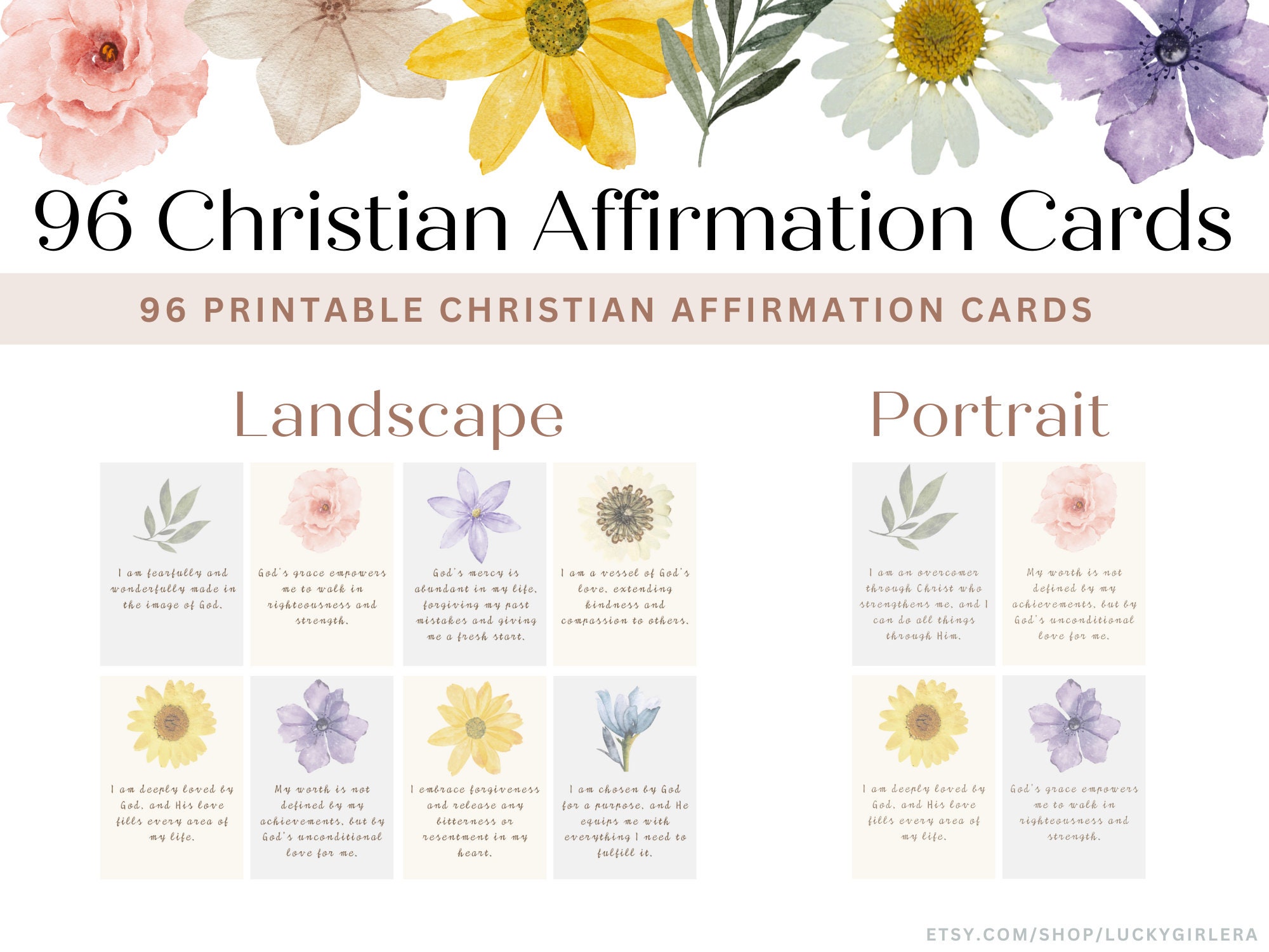 Affirmative Cards, Affirmation Cards Printable, Affirmation Cards ...