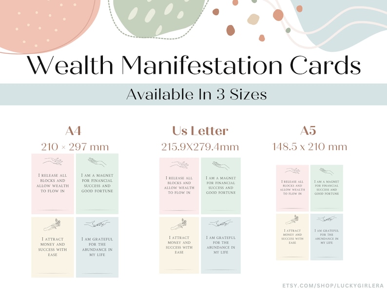 Affirmative Cards, Affirmation Cards Printable, Affirmation Cards ...