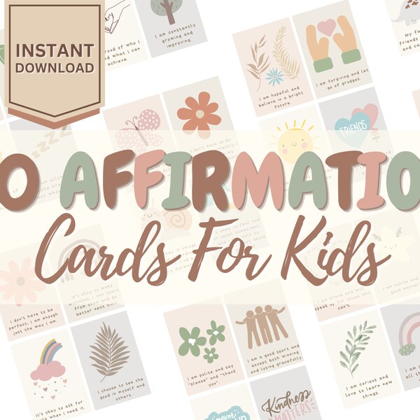 Printable Teacher Affirmation Cards - Etsy