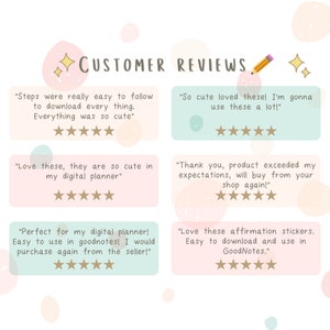 Goodnotes Stickers, Digital Planner Stickers, Precropped Stickers ...