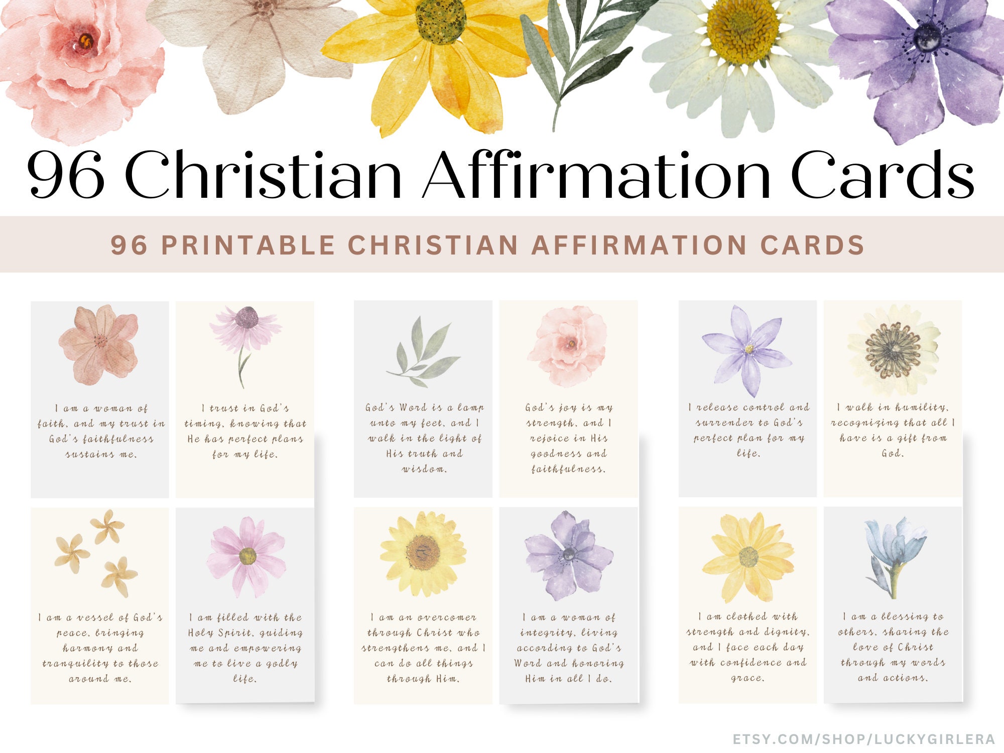 Affirmative Cards, Affirmation Cards Printable, Affirmation Cards ...