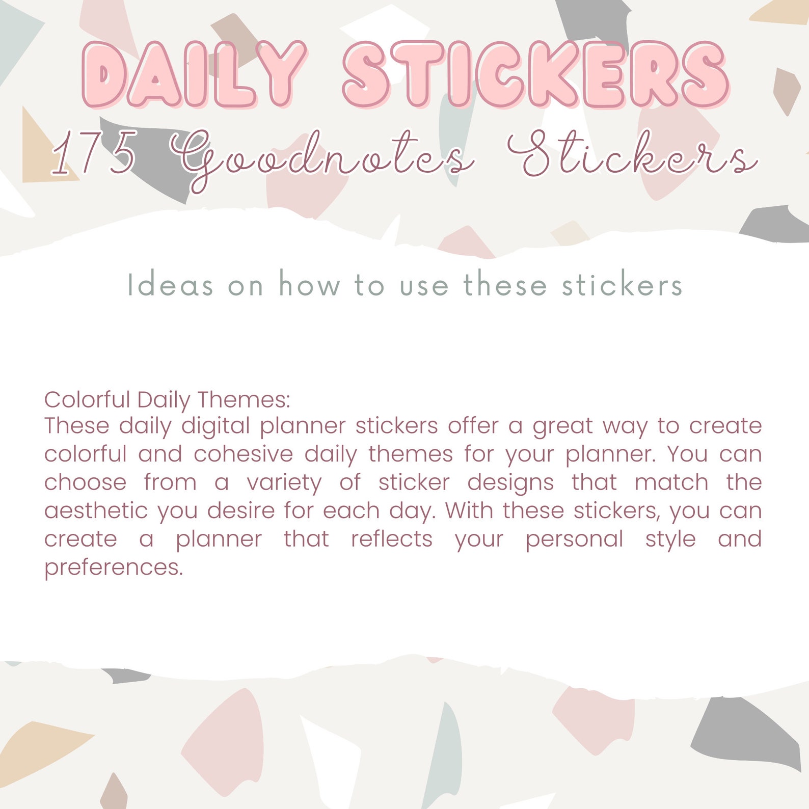 Goodnotes Stickers, Digital Planner Stickers, Digital Stickers ...