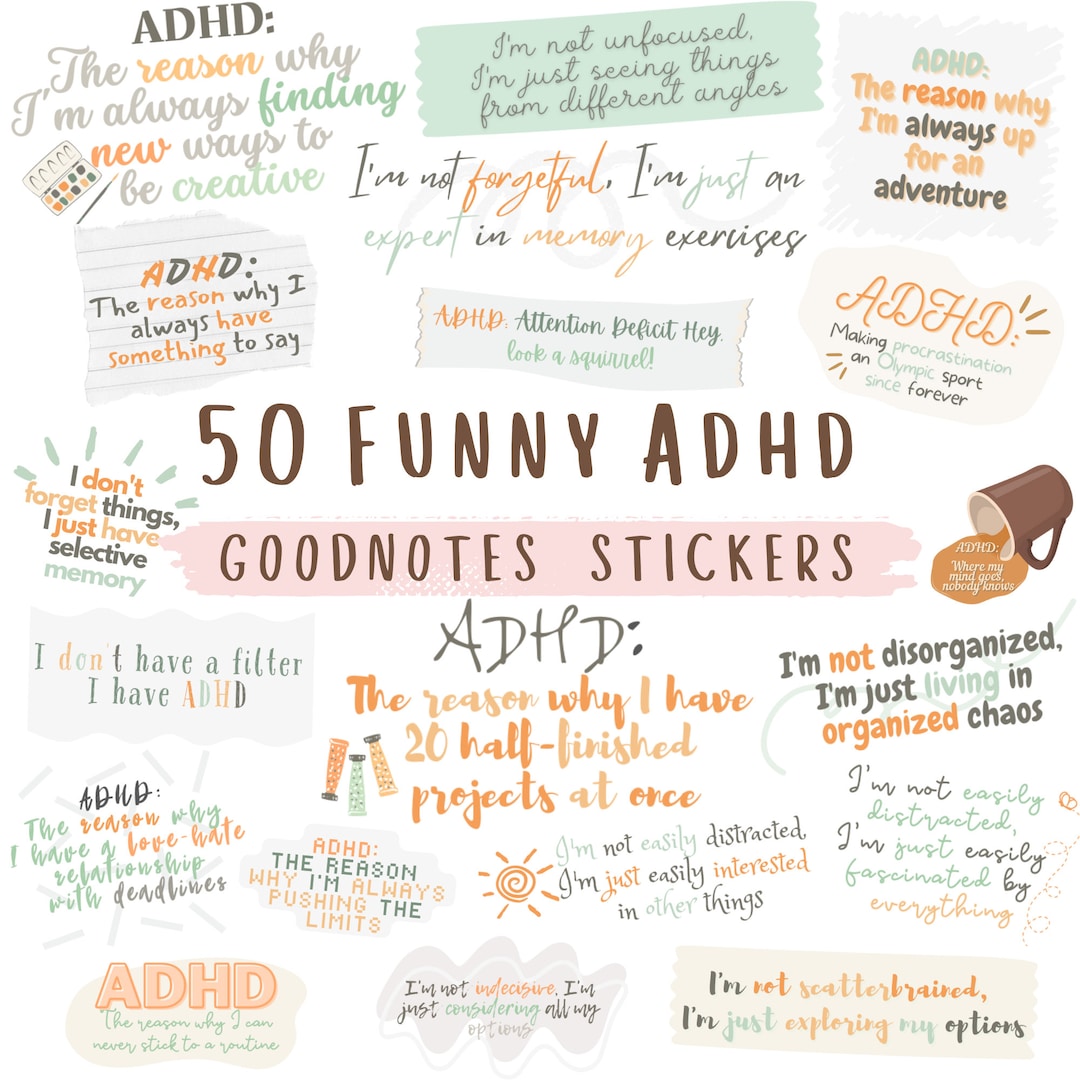 Goodnotes Stickers, Digital Planner Stickers, Precropped Stickers ...