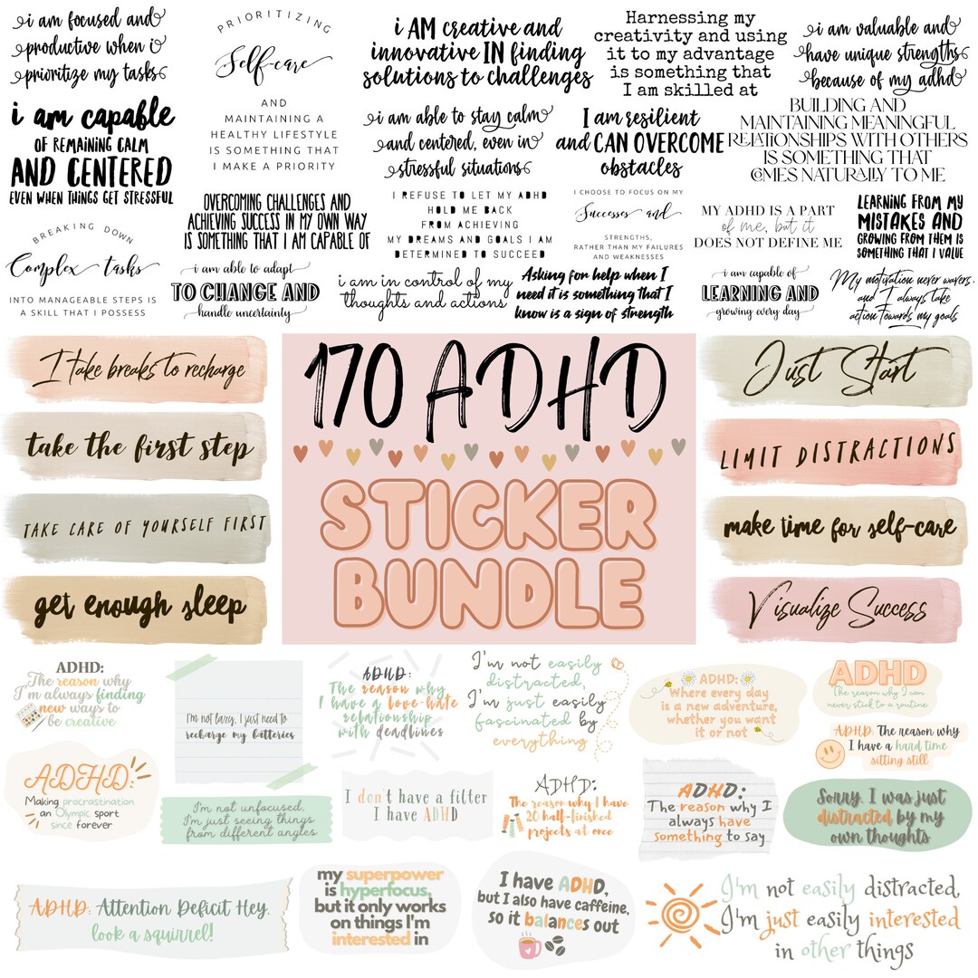 Goodnotes Stickers, Digital Stickers, Affirmation Stickers, Digital ...