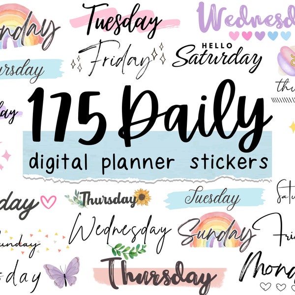 Cute Planner Stickers - Etsy
