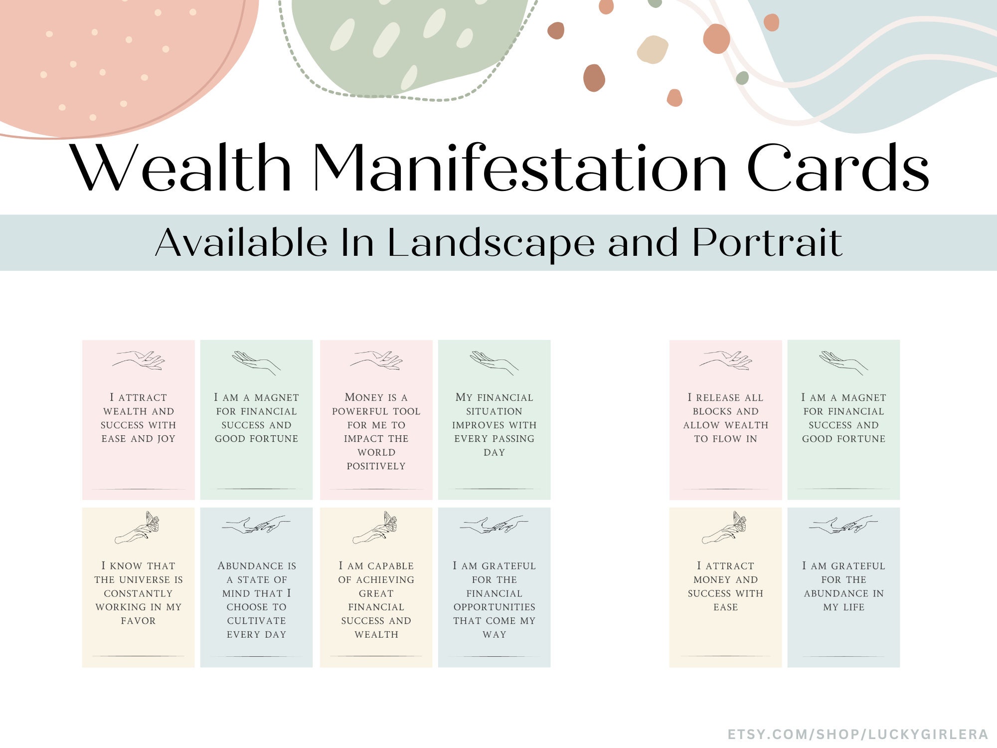Affirmative Cards, Affirmation Cards Printable, Affirmation Cards ...