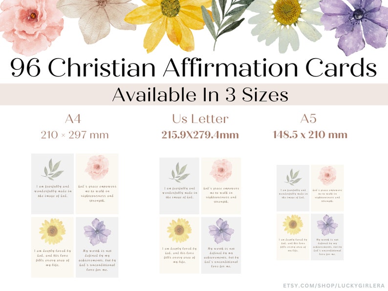 Affirmative Cards, Affirmation Cards Printable, Affirmation Cards ...