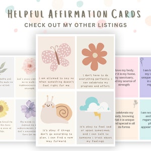 Goodnotes Stickers, Positive Affirmations, Precropped Stickers, Digital ...