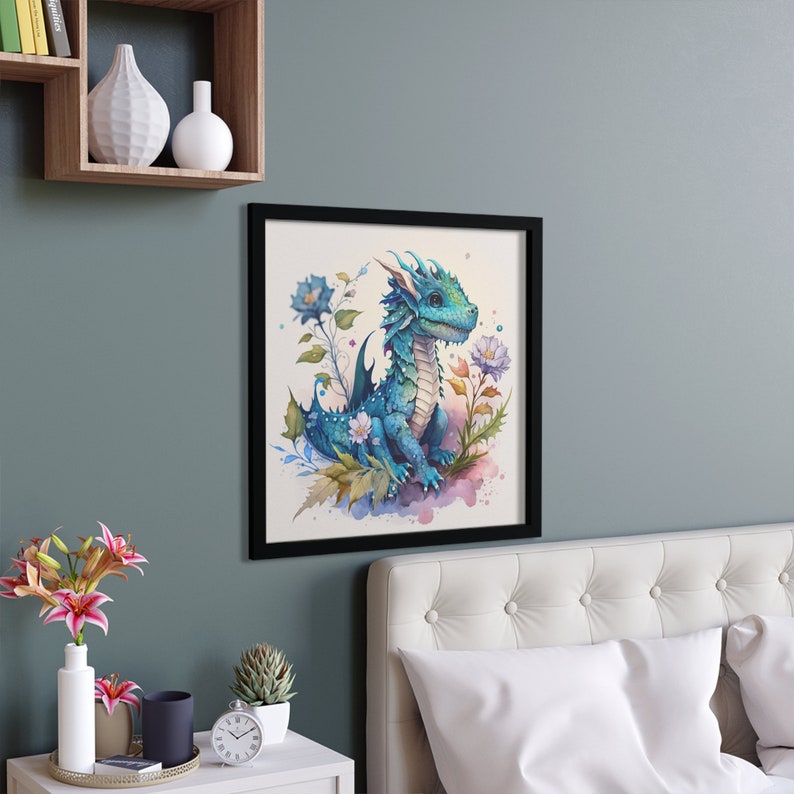 Dinosaur Watercolor Clipart Nursery Decor Baby Dino Clipart Cute Baby ...