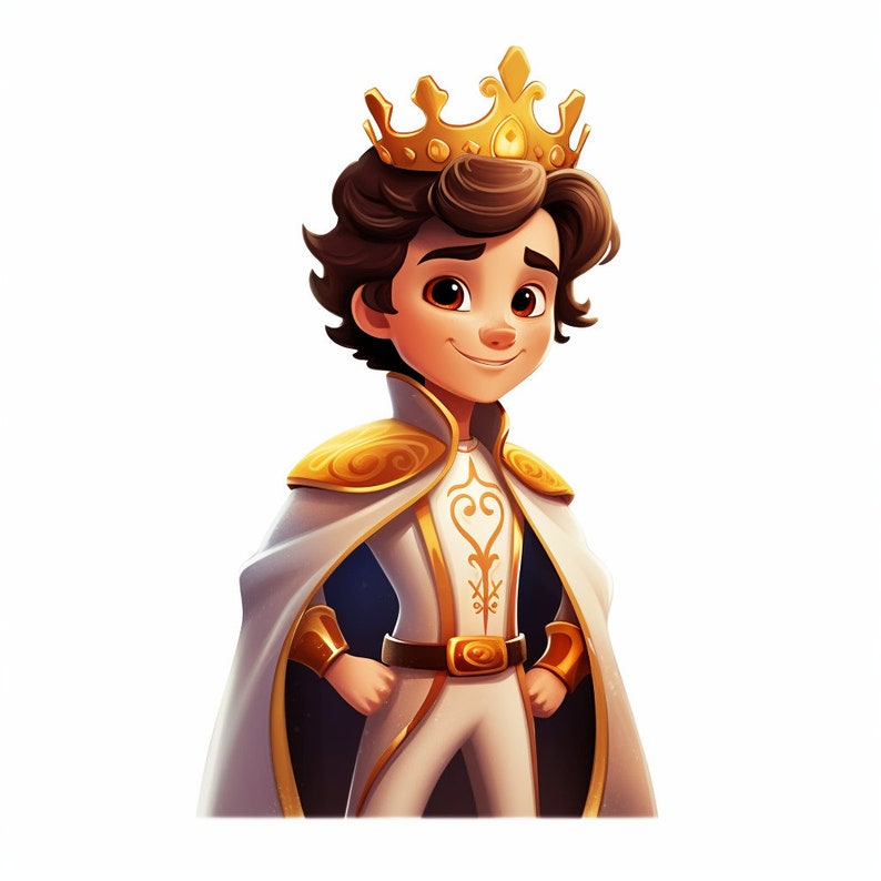 Prince Clipart, Prince PNG, Instant Download, Prince Shirt, Princes ...