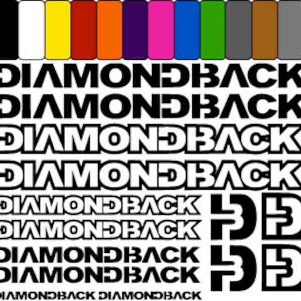 Diamondback Stickers - Etsy