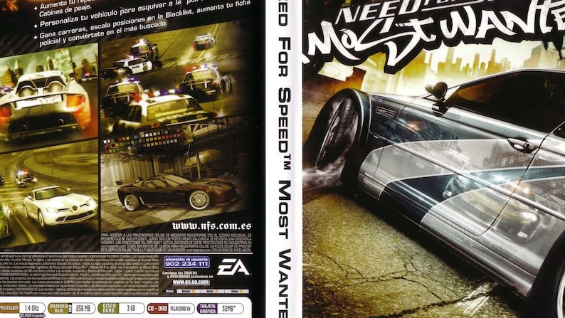 Need for Speed Most Wanted 2005 PC Game - Etsy
