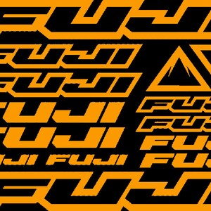 Fuji Bikes Vinyl Stickers Sheet Frame Cycle Cycling Bicycle Mtb Road - Etsy