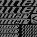 NINER Vinyl Decal Stickers Sheet Bike Frame Cycle Cycling Bicycle Mtb ...