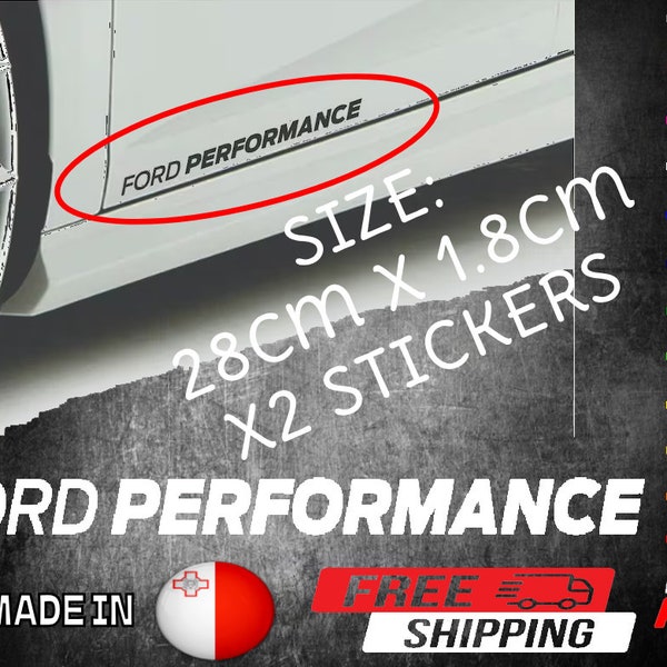 Ford Performance Decal - Etsy