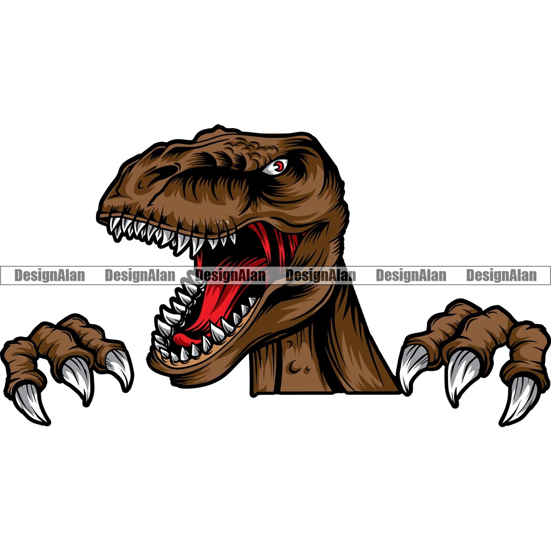 Tyrannosaurus Rex Claw T-rex Mascot Dinosaur Dino Prehistoric Reptile ...