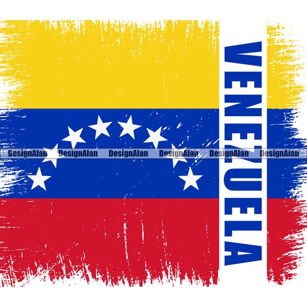 Venezuela Flag Distressed Png - Etsy