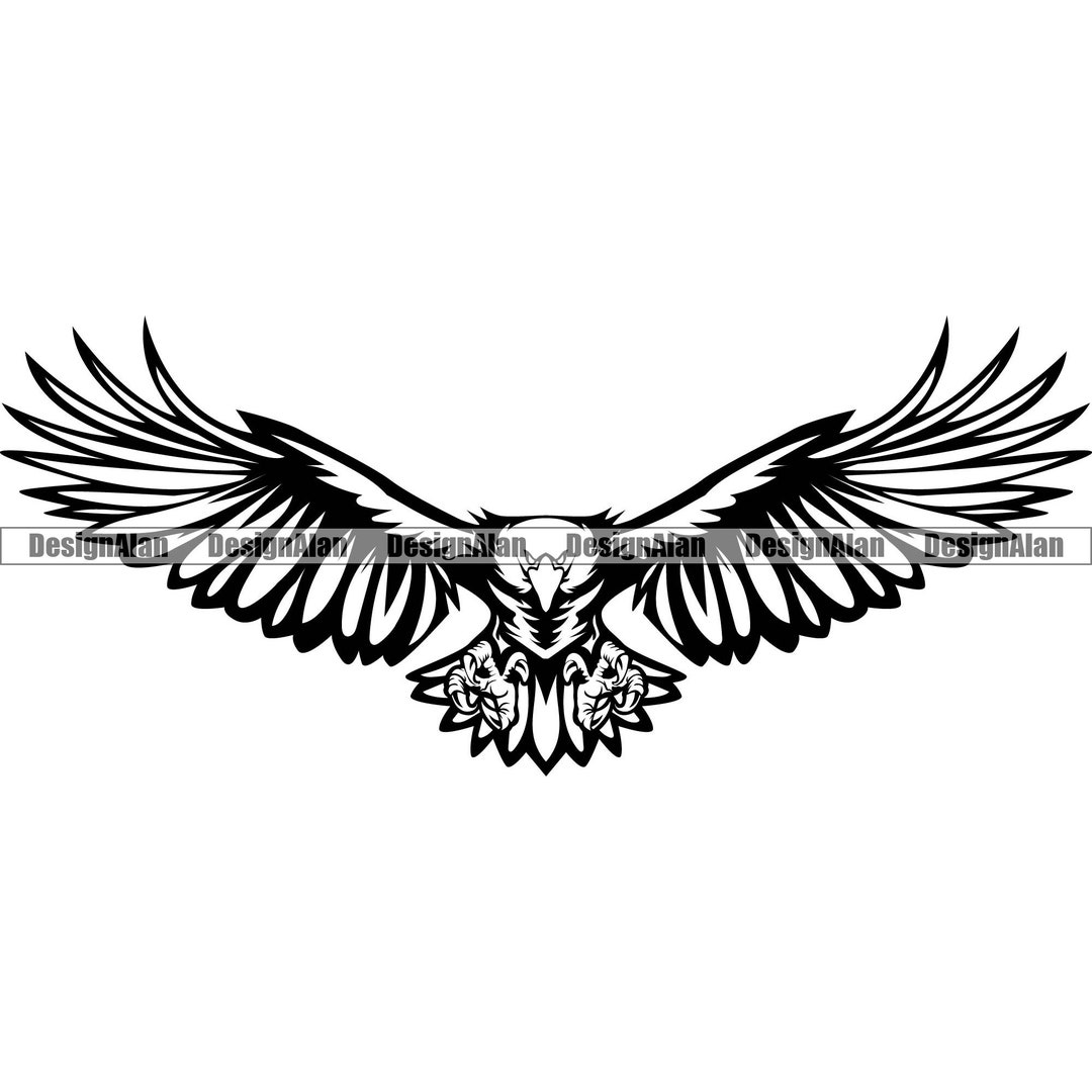 American Bald Eagle School Mascot Sports Team League Fantasy Bird ...