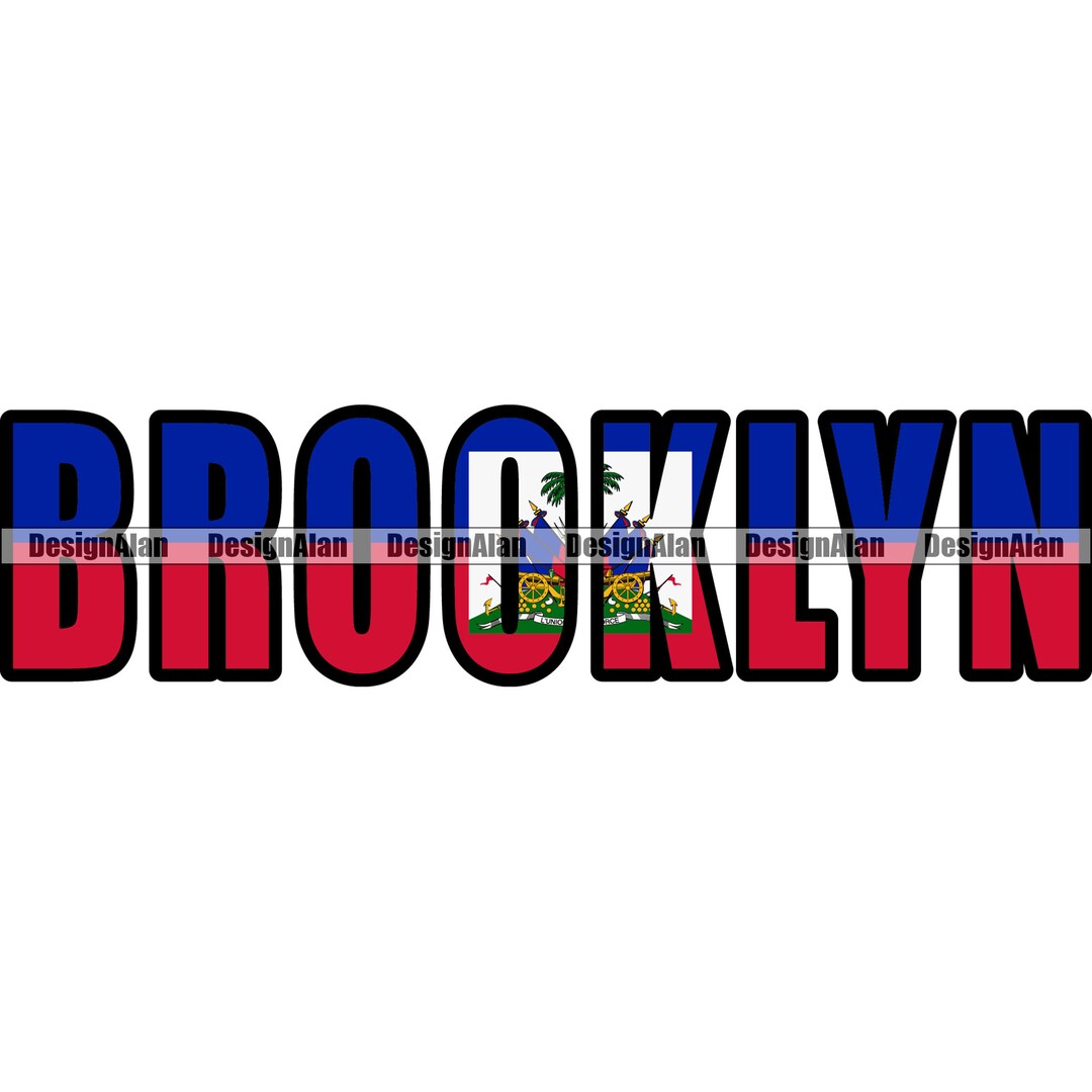 Haiti Haitian Creole Flag Brooklyn New York Travel Caribbean Nation ...