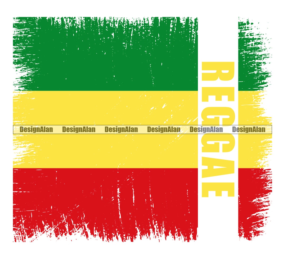 Reggae Rasta Jamaica Jamaican Rastafarian Rastafari Distressed Torn ...