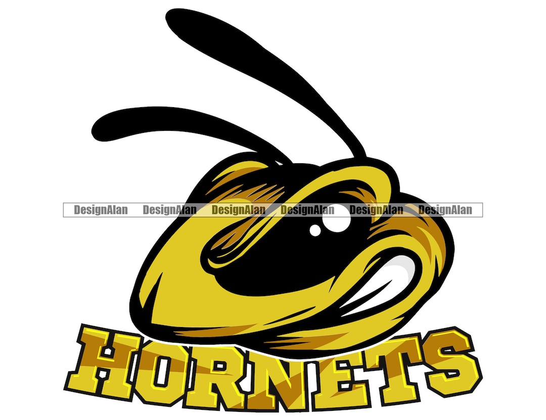 Hornet School Mascot Sports Team Cartoon Character Fantasy Mean Insect ...