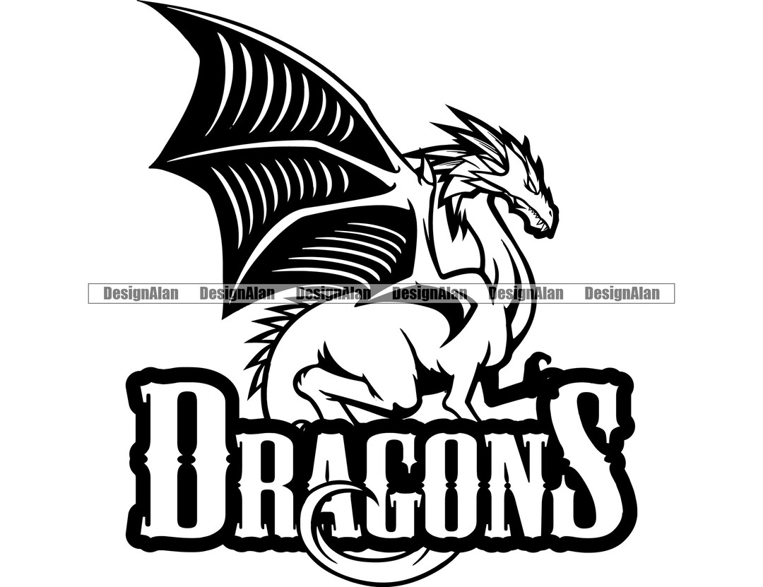 Dragon Mascot Sports School Team Fantasy Cartoon Character Body Chinese ...