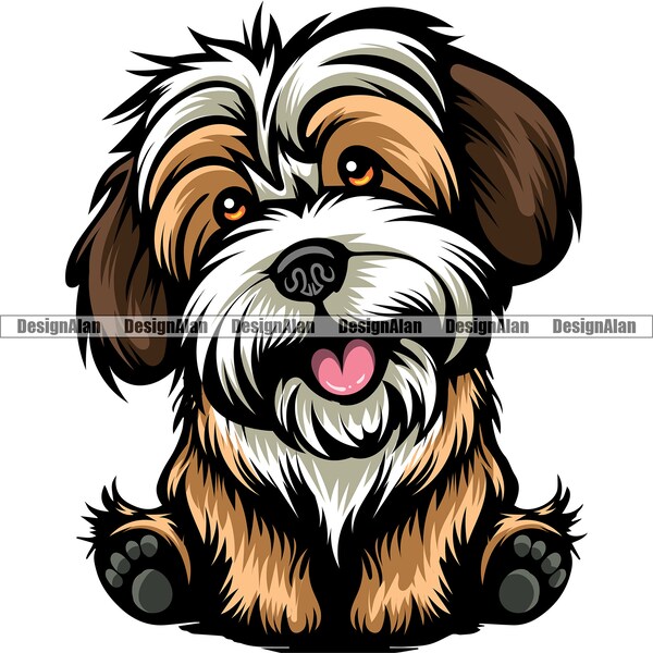 Lhasa Apso Drawing - Etsy