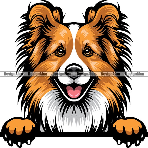 Rough Collie Silhouette Svg - Etsy
