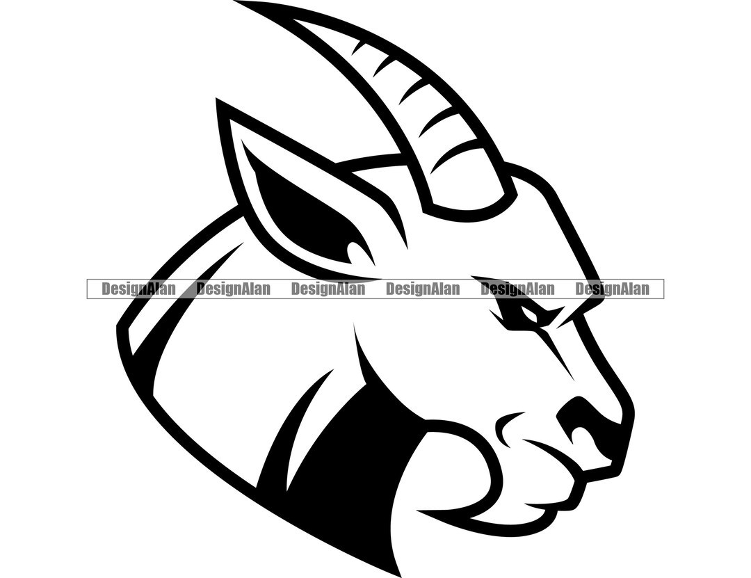 Goat G.O.A.T. Greatest of All Time School Mascot Sports Team - Etsy