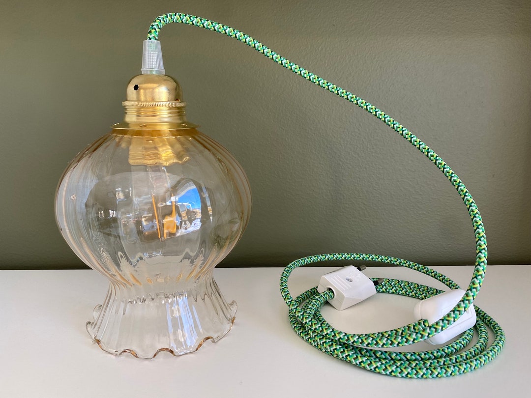 Vintage Portable Lamp - Etsy