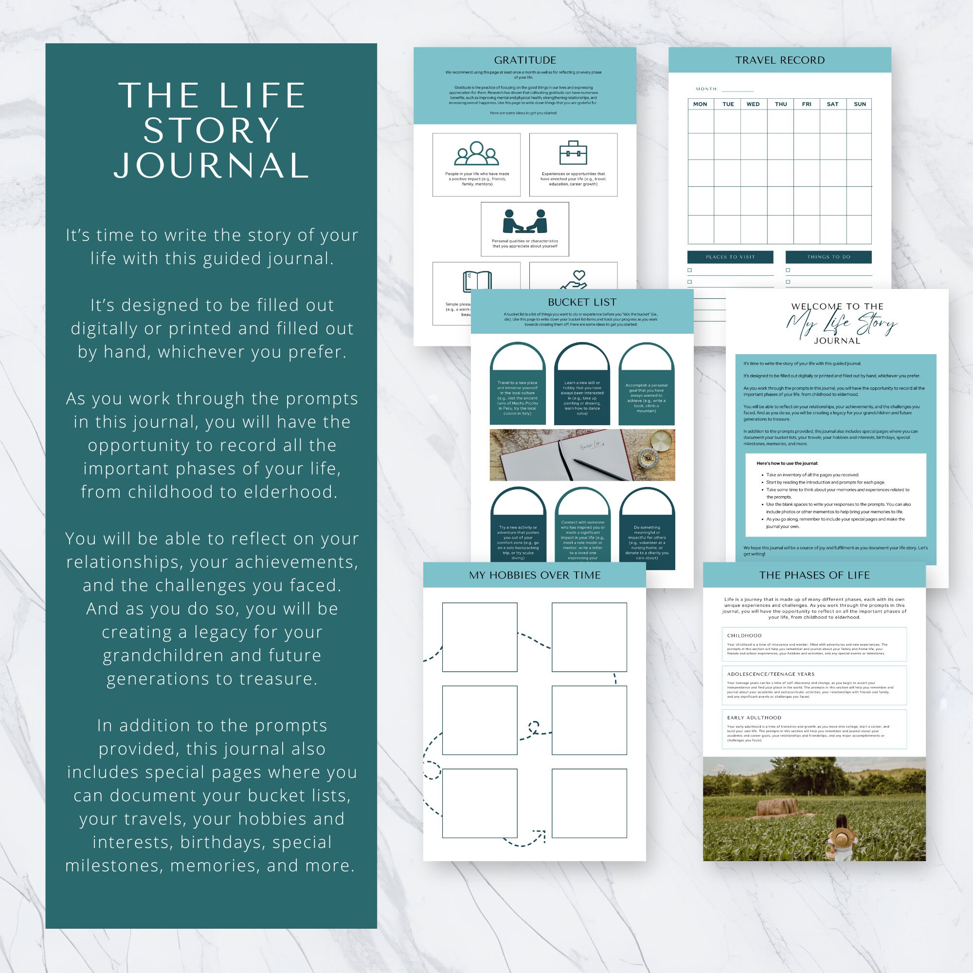 The Life Story Journal the Perfect Companion to Your Personal Journey ...