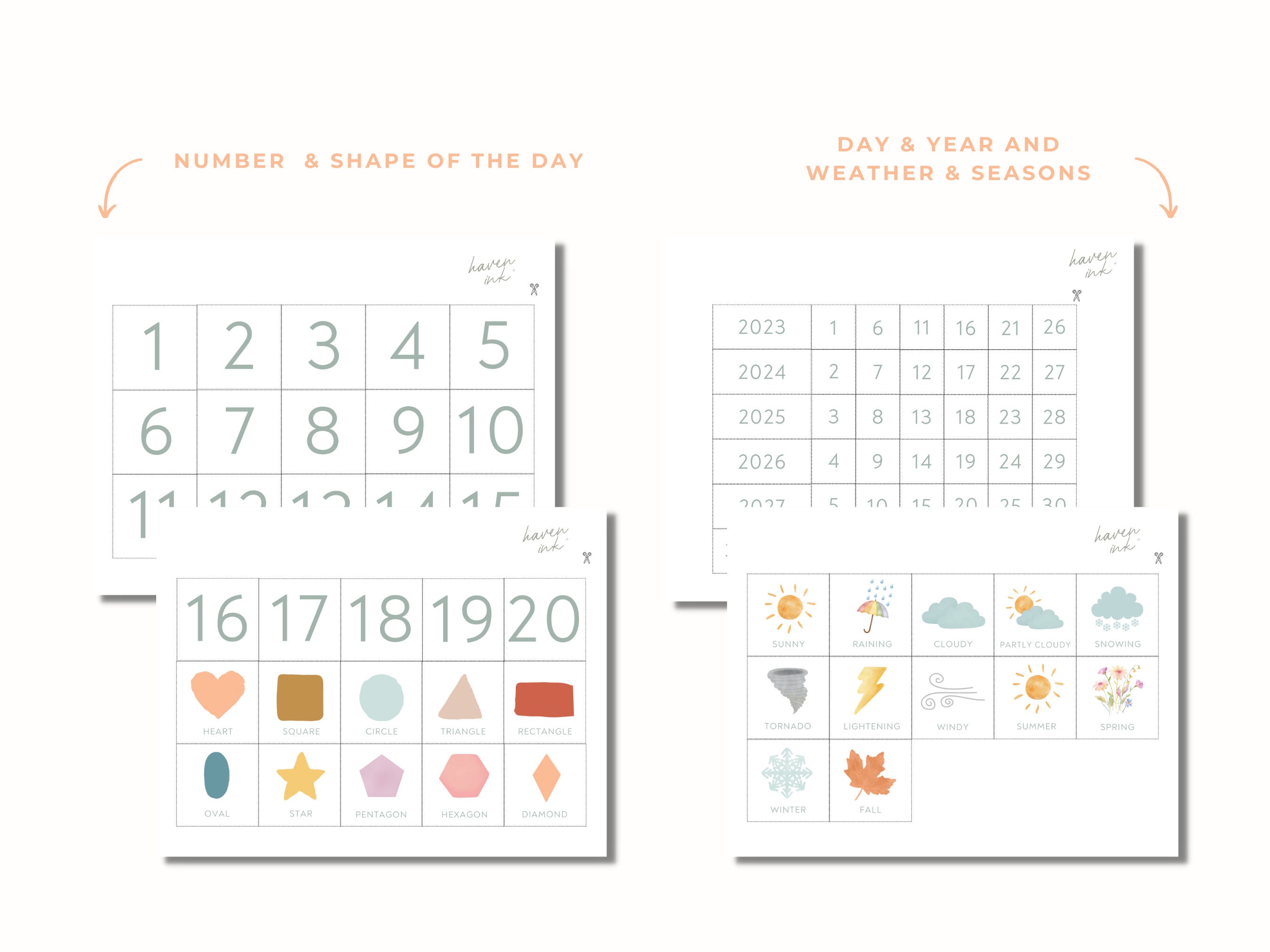 Daily Morning Board, Circle Time, Calendar, Printable, Homeschool ...