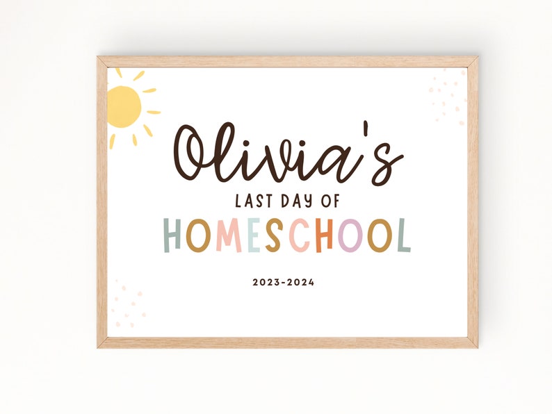 Editable First and Last Day of School Sign , Back to School Photo ...