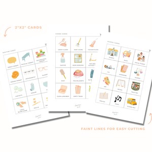Editable Daily Routine, School & Chore Cards, Kindergarten Schedule ...