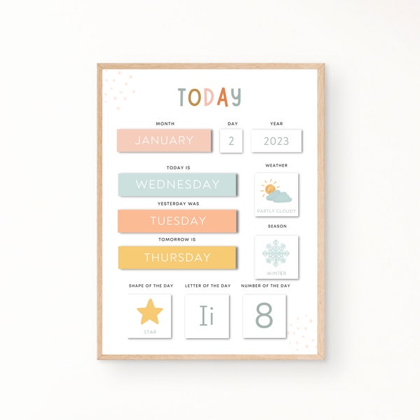 Editable Daily Routine, School & Chore Cards, Kindergarten Schedule ...
