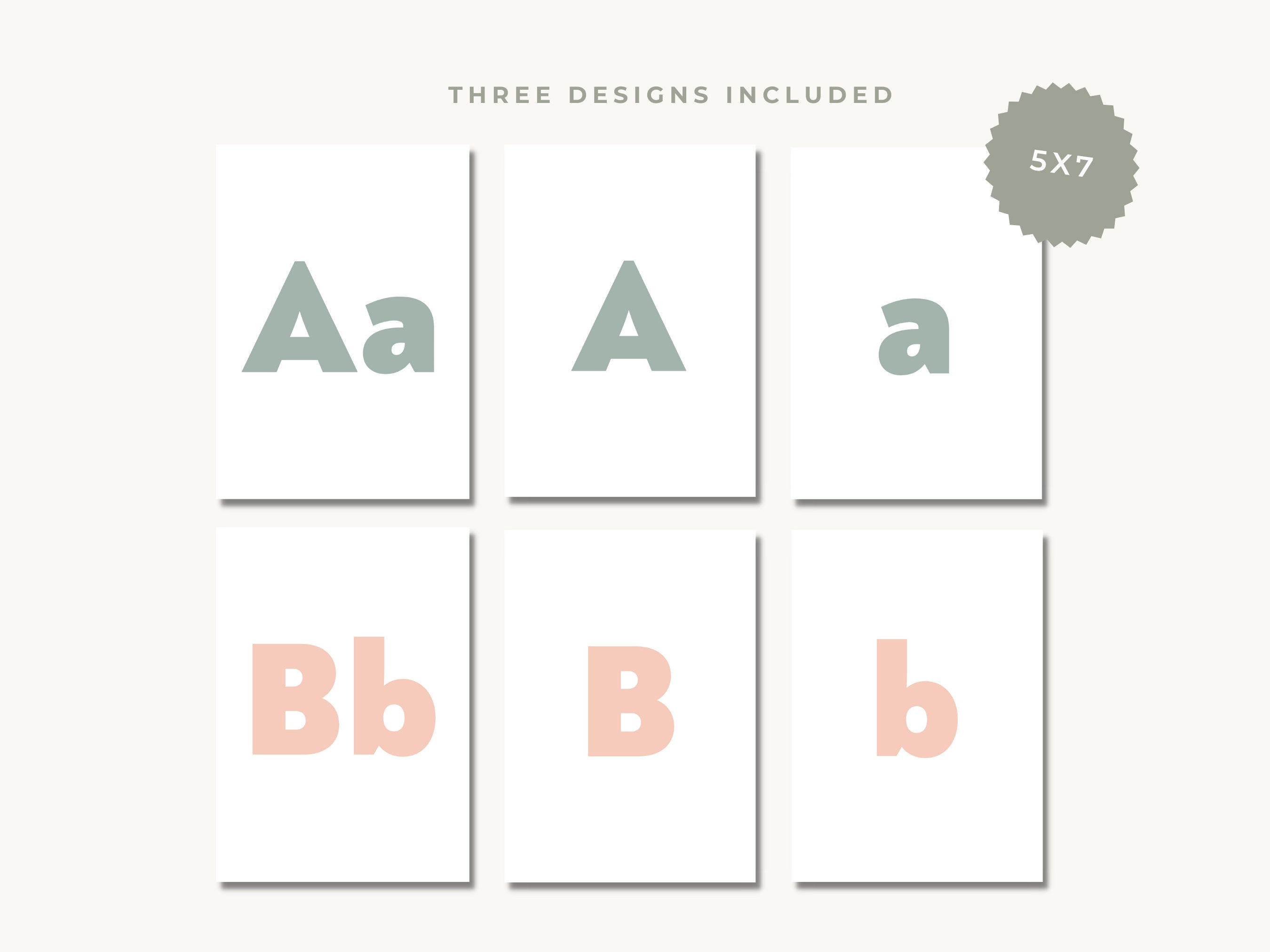 ABC Flash Cards, Educational Cards, A-Z Cards, Alphabet Flashcards ...