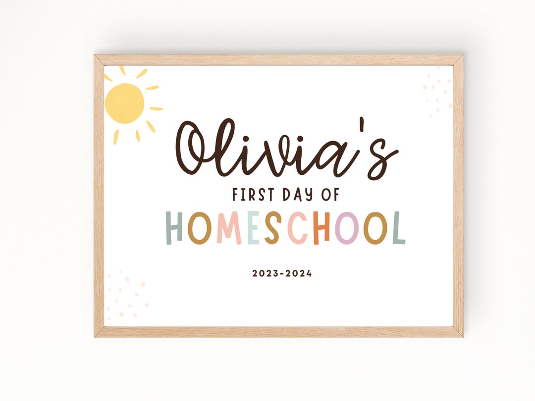 Editable First and Last Day of School Sign , Back to School Photo ...